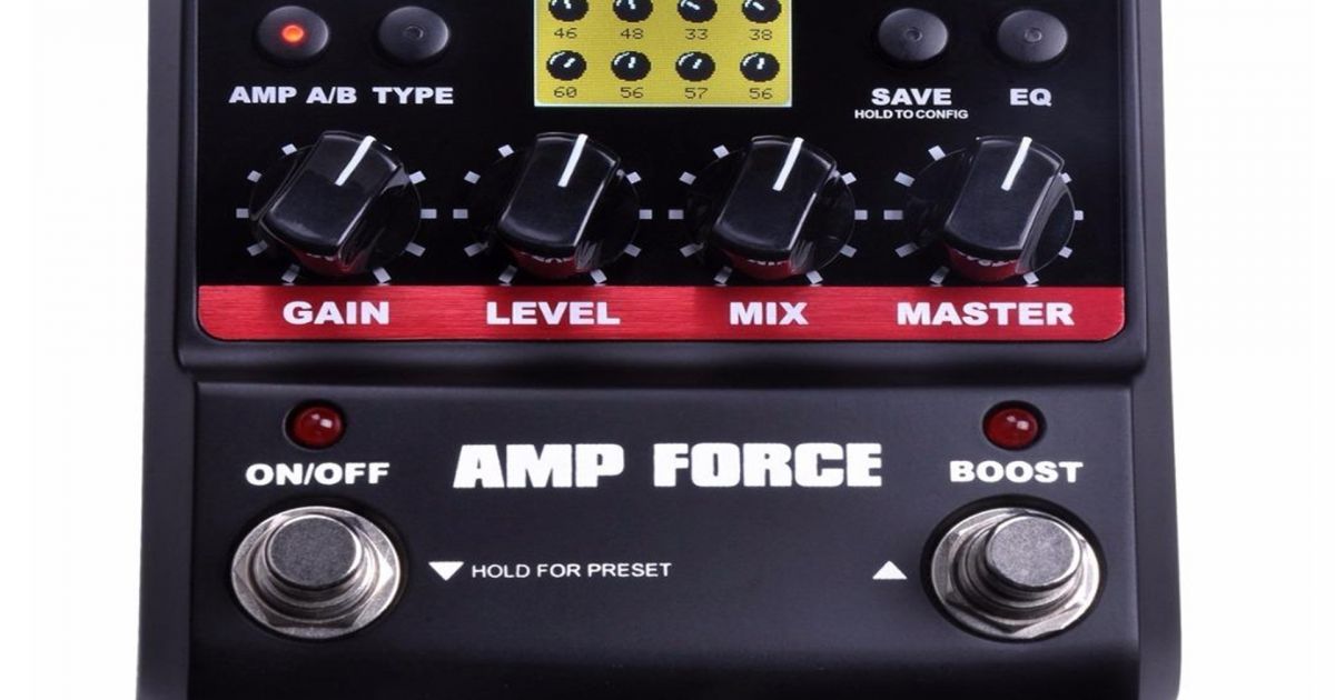 Nux Amp Force « Pedales « Guitarras y Bajos « arthurmusic.cl | Catálogo