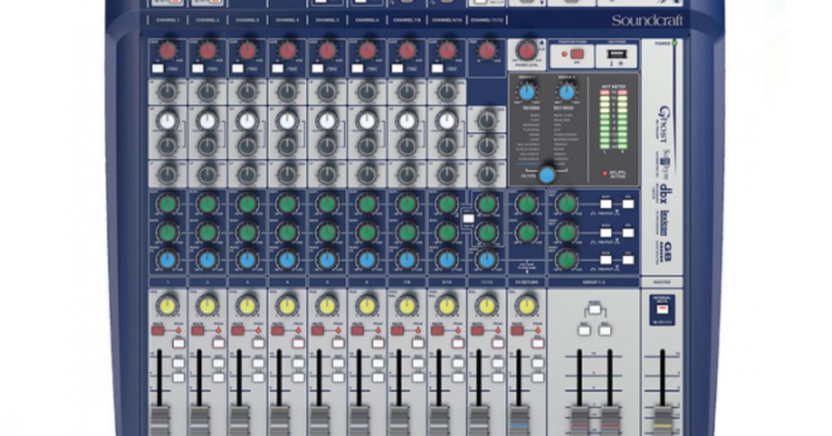 Soundcraft Signature 12 « Mixer Analogos « Audio & Grabacion ...