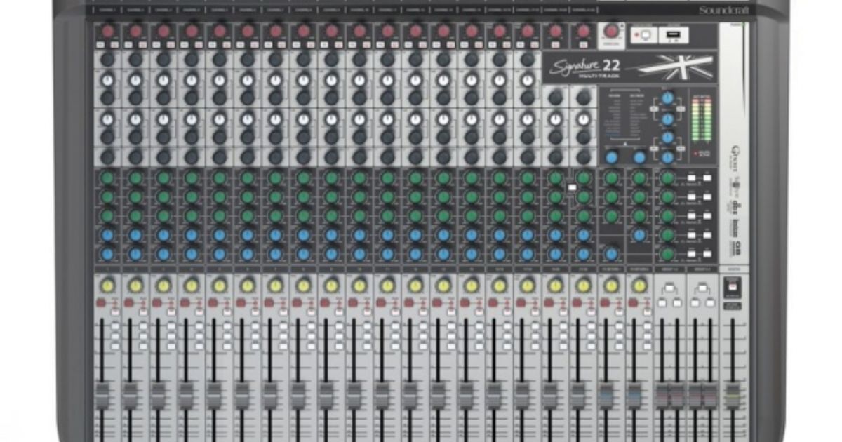 Soundcraft Signature 22 MTK « Mixer Analogos « Audio & Grabacion ...