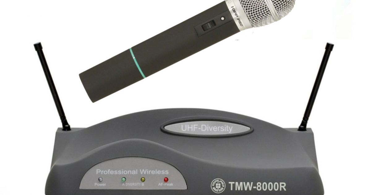 Topp Pro TMW8000M « Sistemas Inalámbricos « Audio & Grabacion ...
