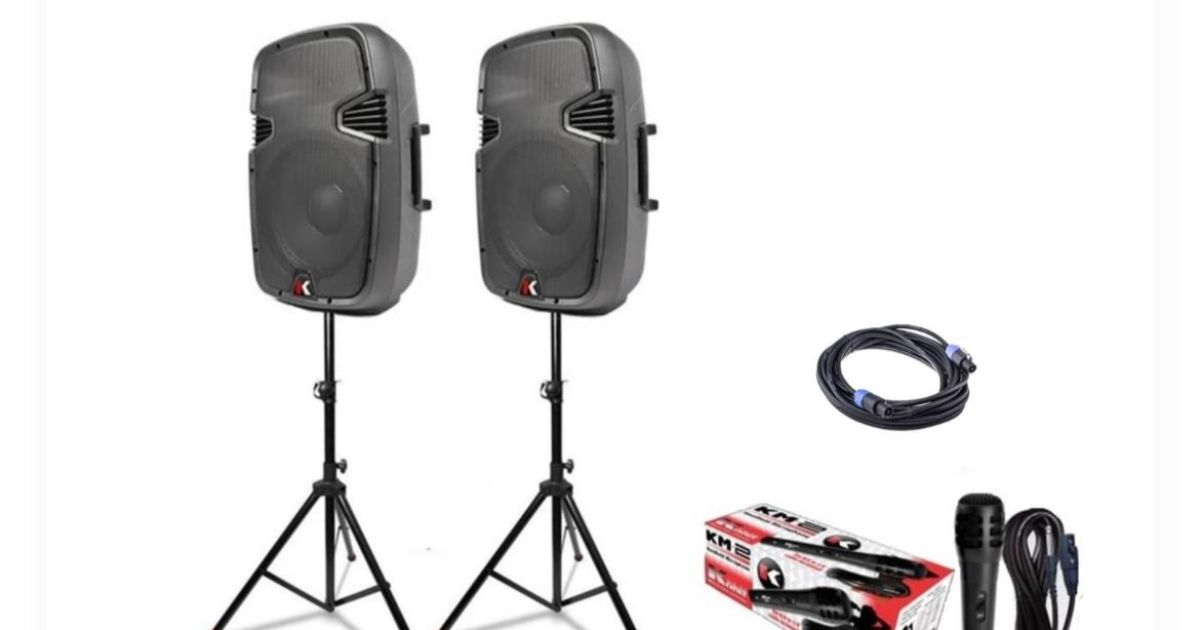 KOHLT Pack Amplificacion Kohlt KMAS15 « Cajas Activas « Audio ...